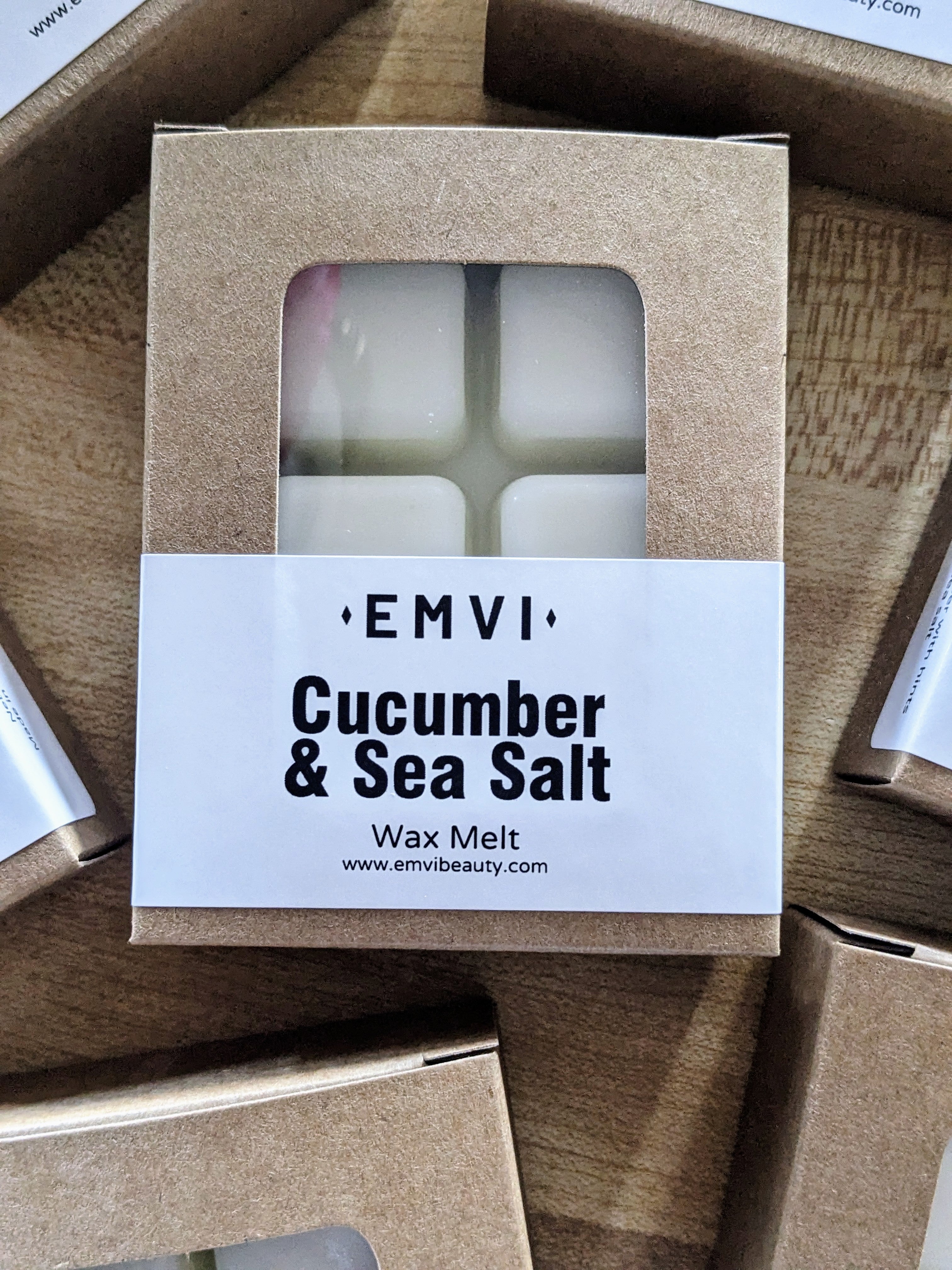 Cucumber & Sea Salt Wax Melt Clamshell – Emvi